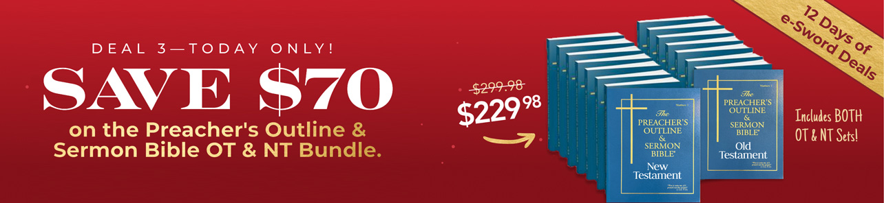 eStudySource.com - Preacher's Outline & Sermon Bible OT & NT Bundle 12 ...